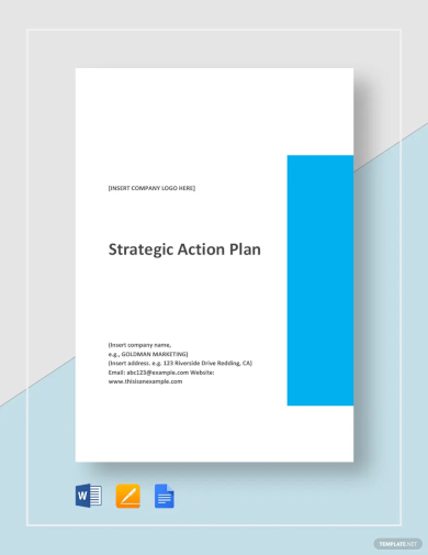 One-Page Strategic Plan - 13+ Examples, Format, Pdf | Examples