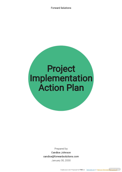 Project Action Plan - 23+ Examples, Google Docs, Word, Pages, PDF, Tips