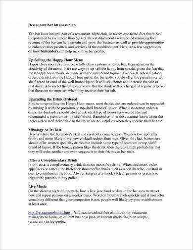 Restaurant Action Plan - 11+ Examples, Format, Pdf | Examples