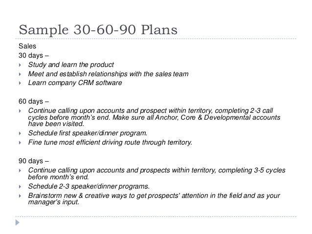 30 60 90 Day Plan For Managers Change Comin