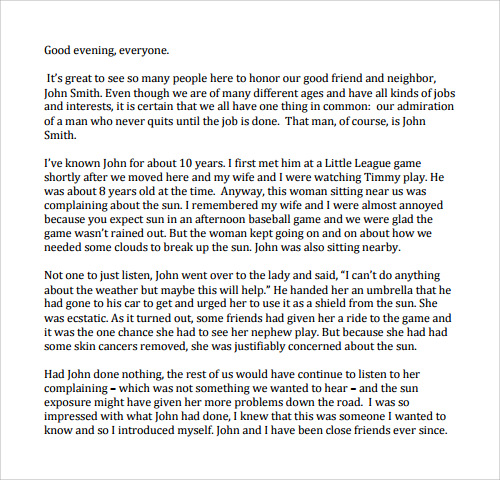 Commercial Speech - 9+ Examples, Format, Sample | Examples