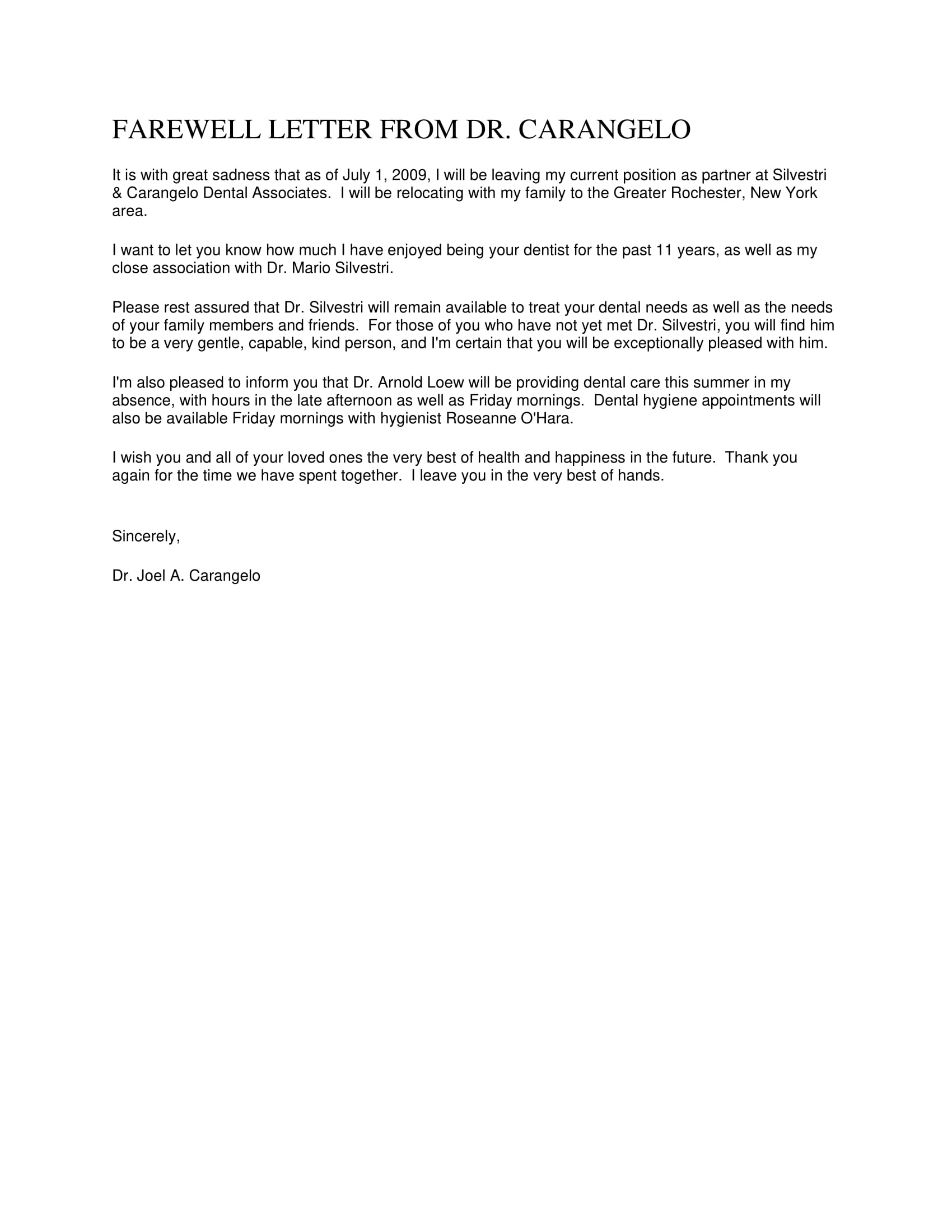 Farewell Email To Coworkers 9 Examples Format Pdf Examples