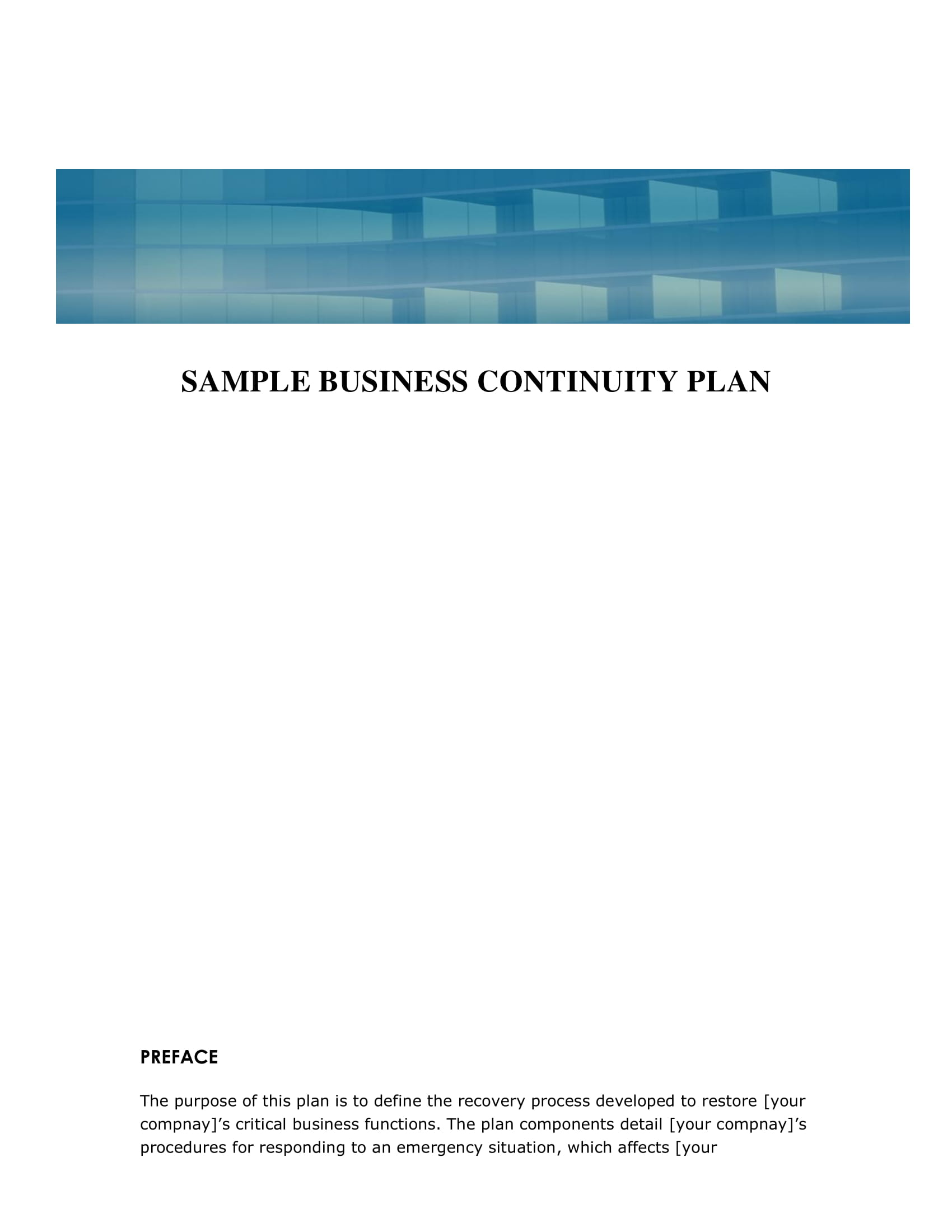 Business Continuity Plan 33 Examples Format Pdf Examples