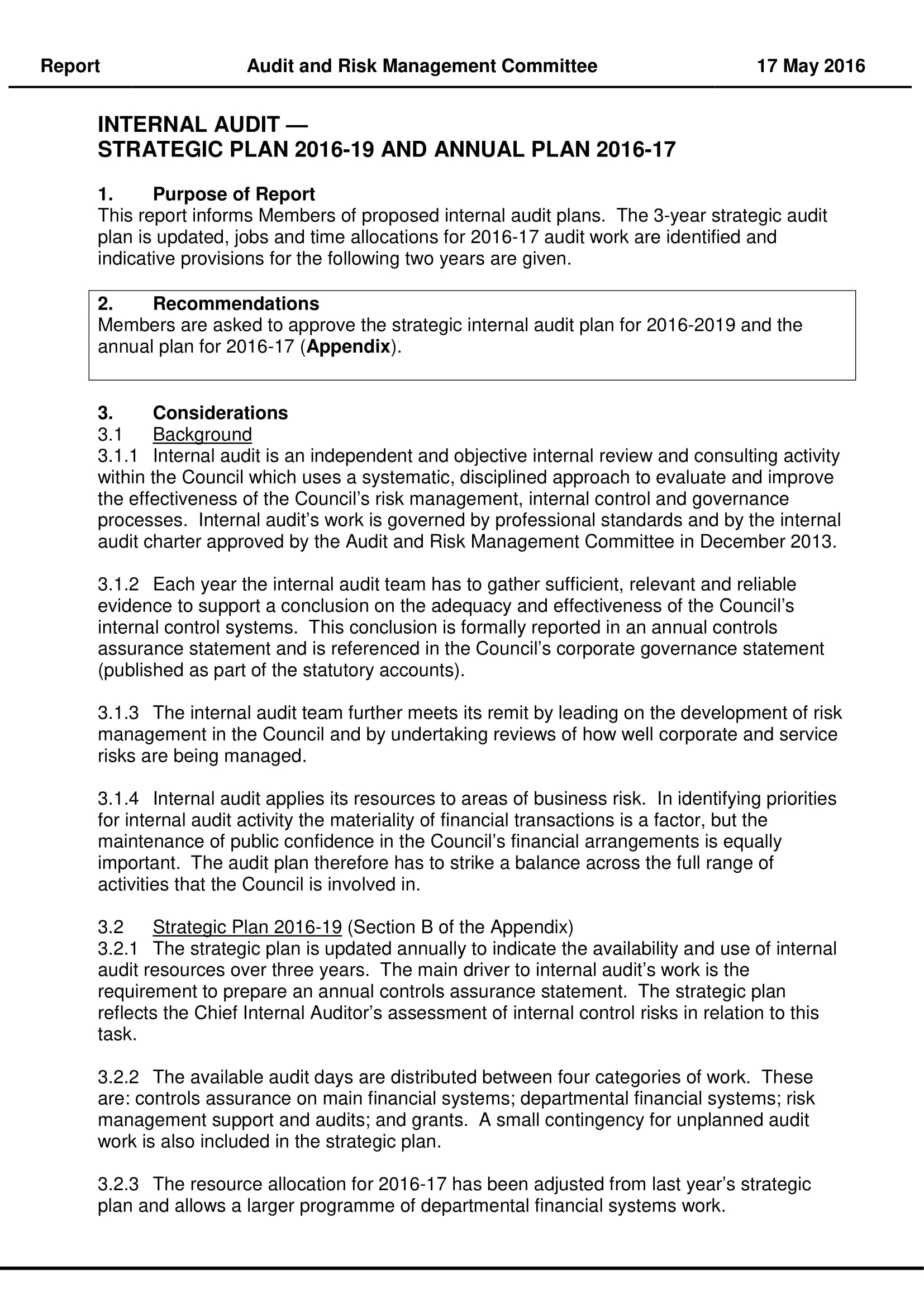 Audit Strategic Plan 10 Examples Format Pdf Examples