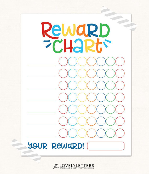 Reward Chart for Kids - 11+ Examples, Format, Pdf | Examples