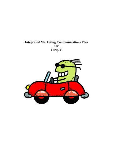 Integrated Marketing Plan - 10+ Examples, Format, Pdf | Examples