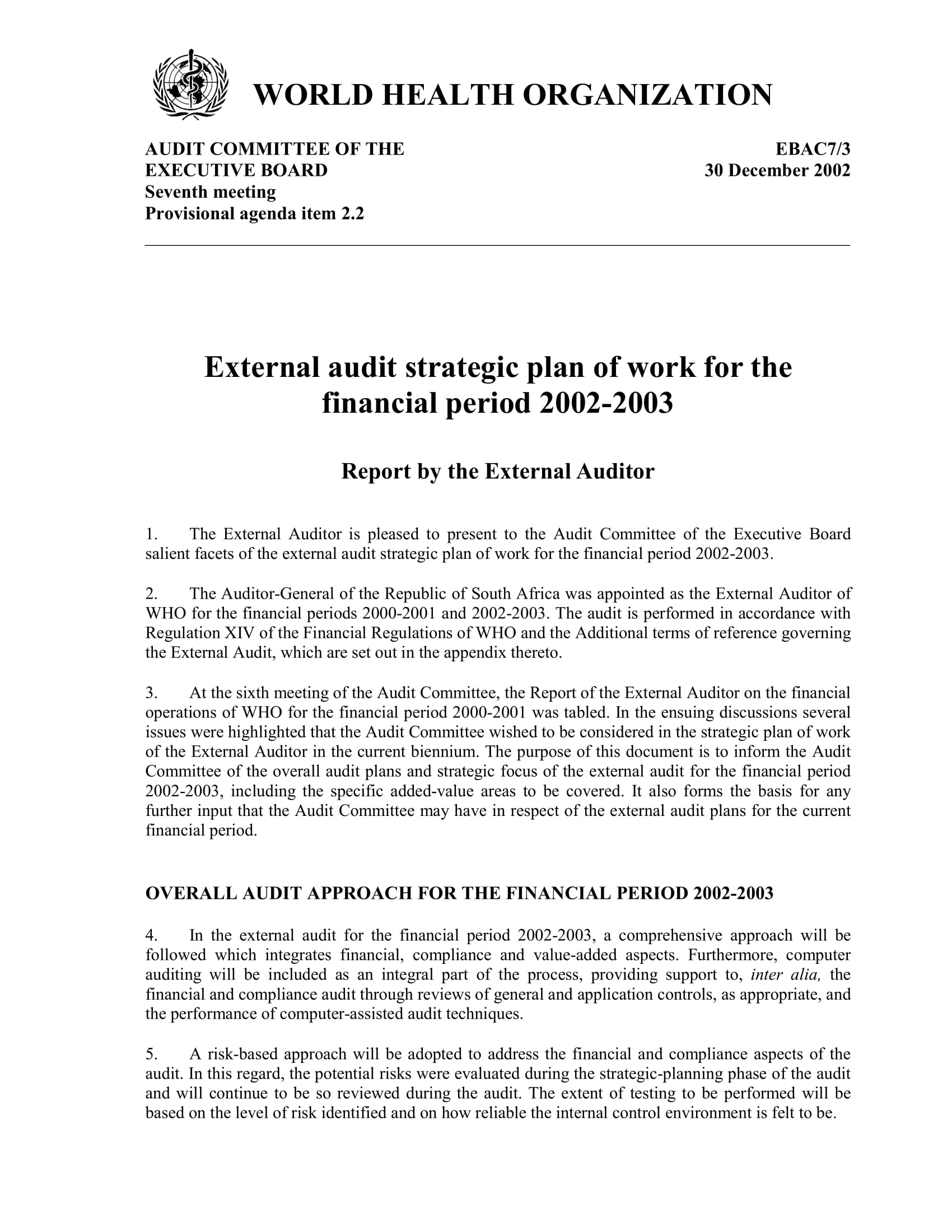 Audit Strategic Plan - 10+ Examples, Format, Pdf