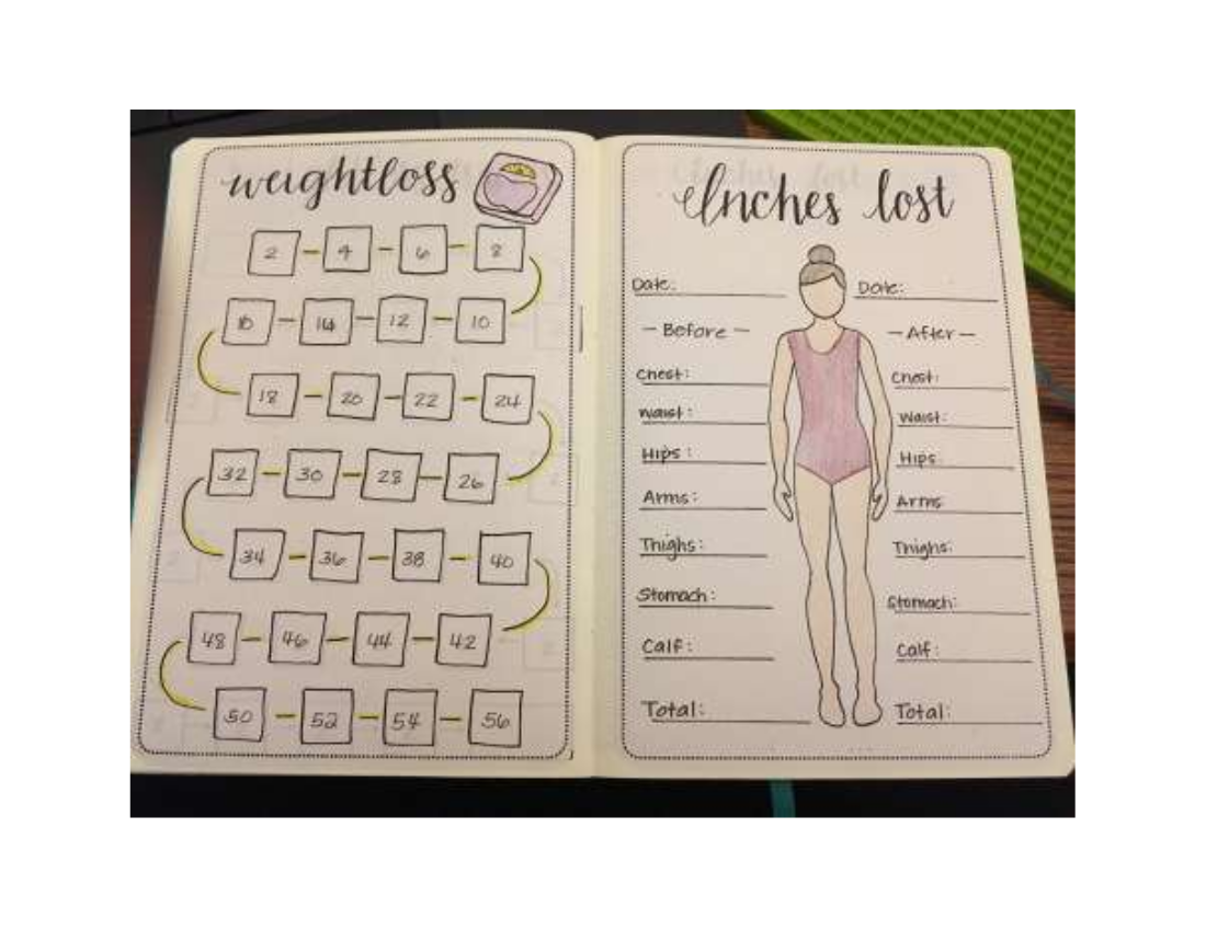 Fitness Journal 9 Examples Format Pdf Examples