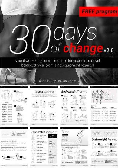 30-Day Workout Plan - Examples, Format, Pdf