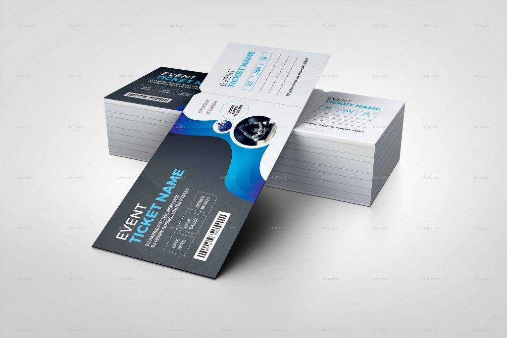 Elegant Event Ticket - 23+ Examples, Format, Sample | Examples
