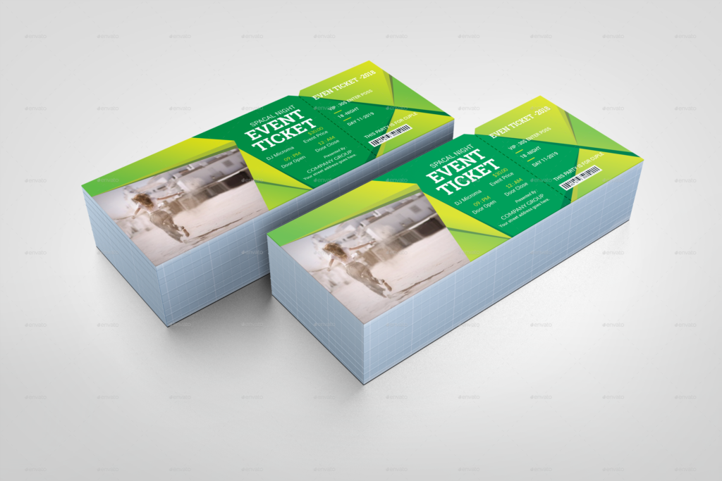 Elegant Event Ticket - 23+ Examples, Format, Sample | Examples