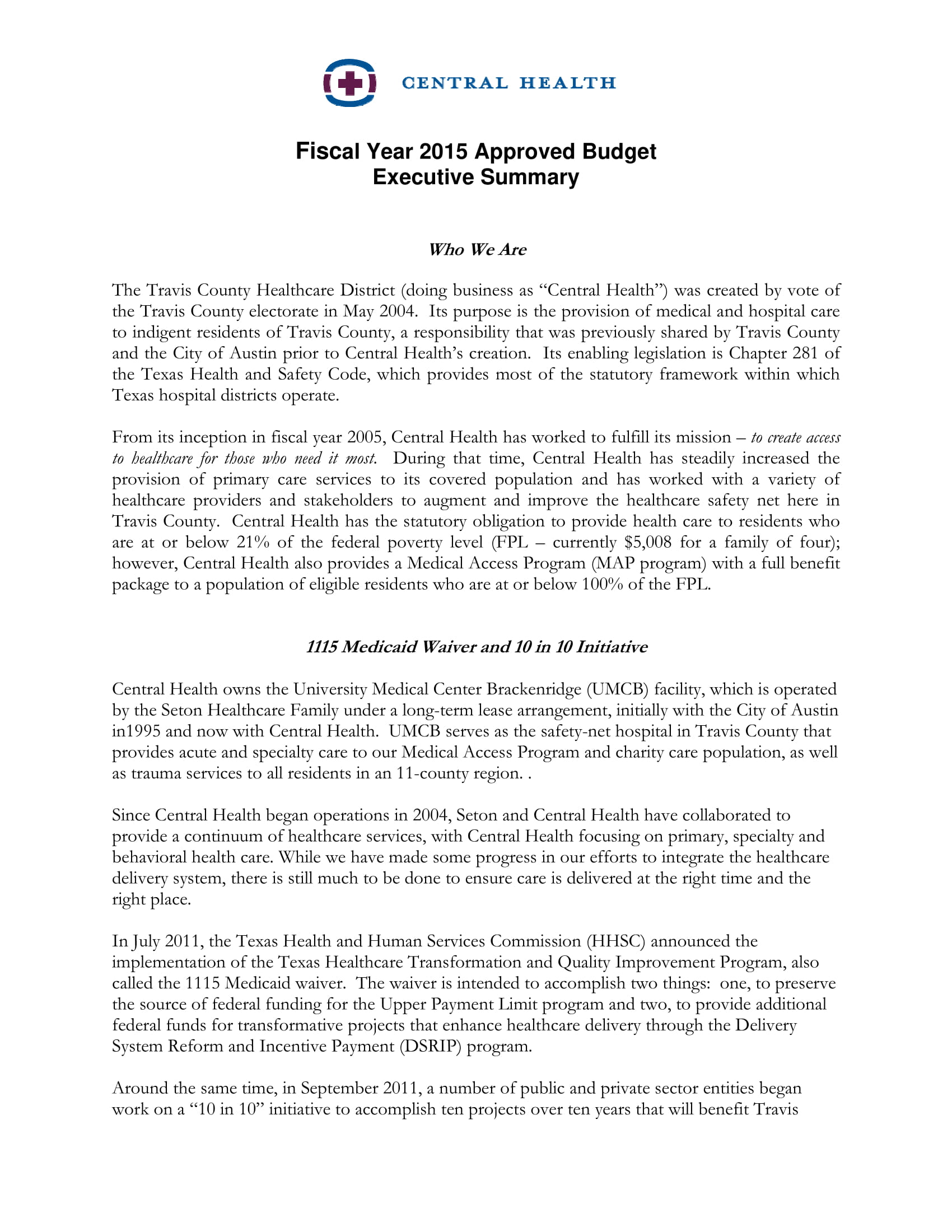 10 Budget Executive Summary Examples PDF Word Docs Examples