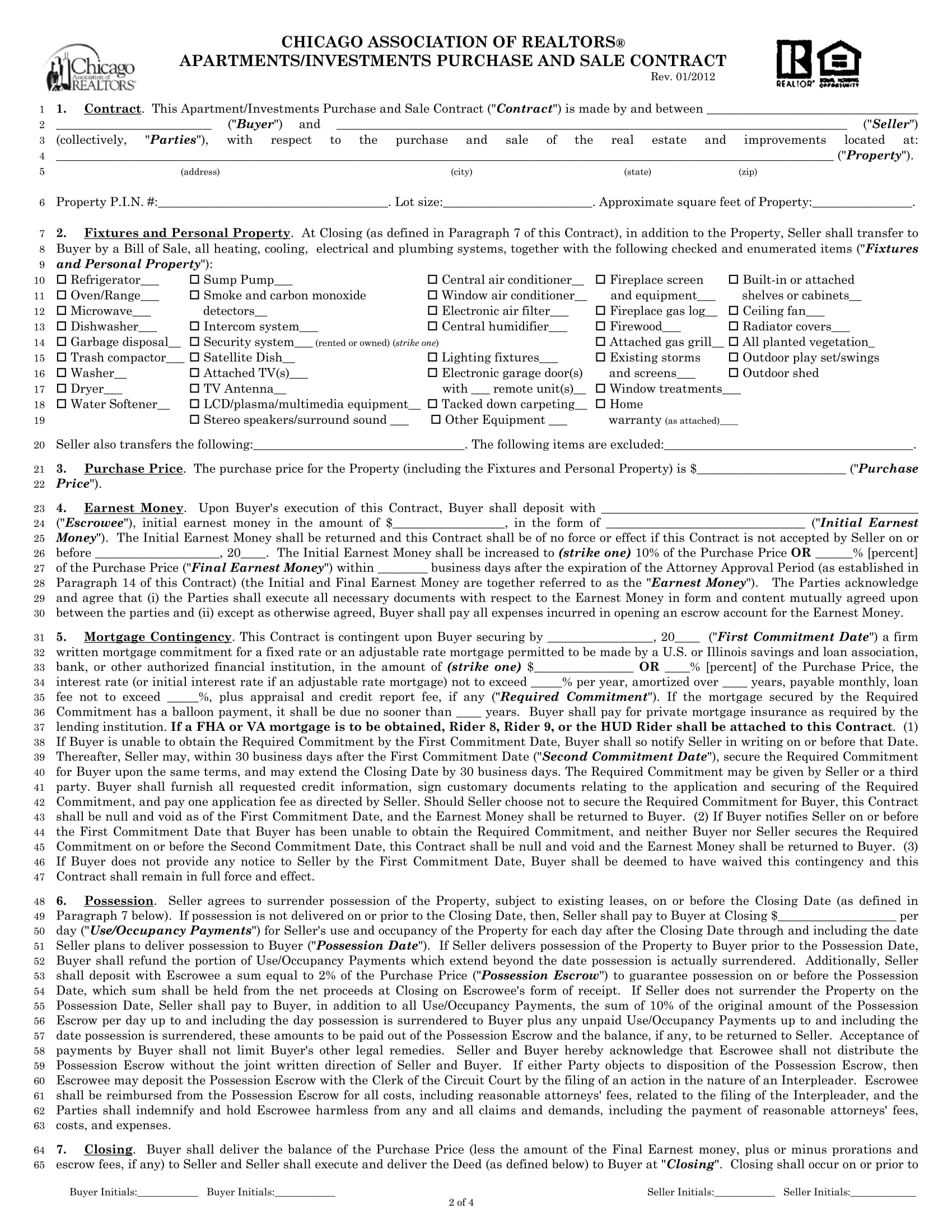 Real Estate Investment Agreement Examples - 12+ DOC, PDF | Examples