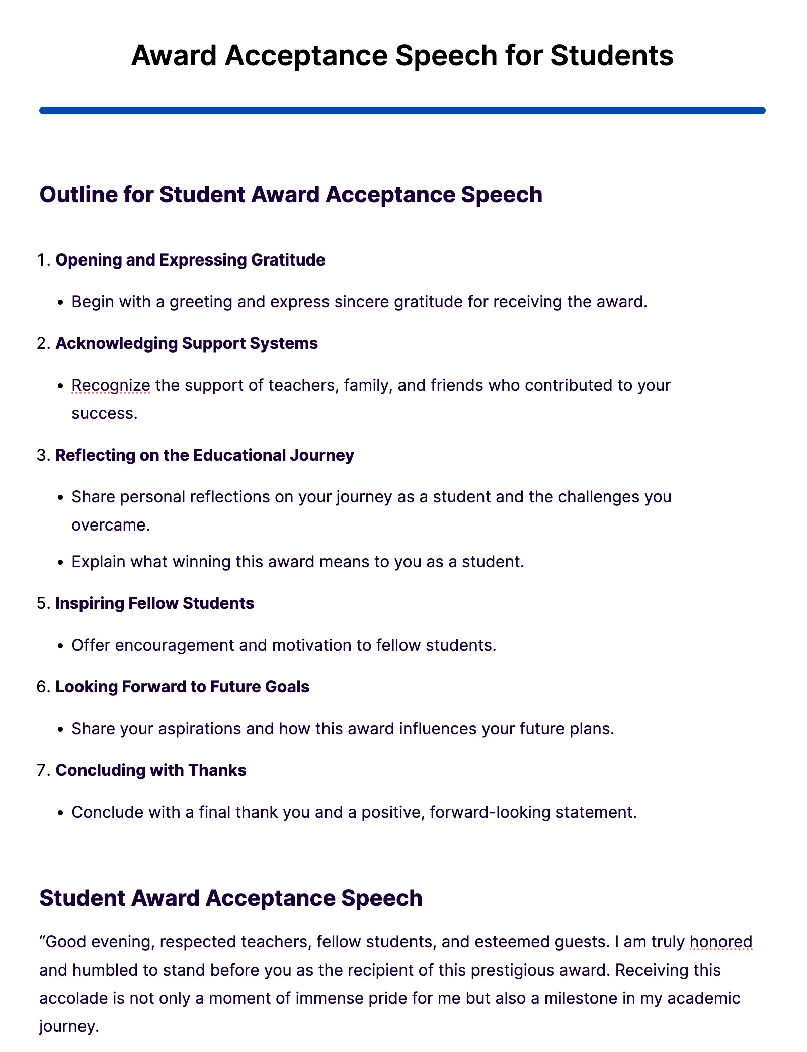 Award Acceptance Speech - 12+ Examples, Format, Sample | Examples