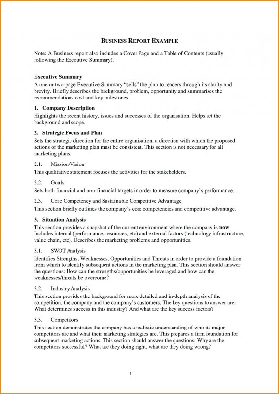 Strategic Analysis Report 9 Examples Format Pdf Examples