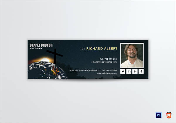 Church Email Signature - Examples, Format, Sample | Examples