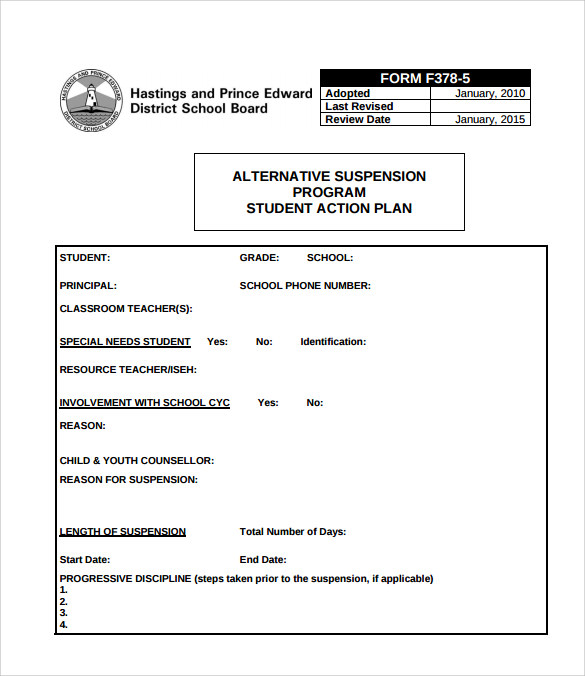 Action Plan For Students 11 Examples Format Pdf Examples