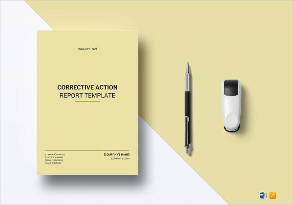 Corrective Action Report Examples 17 MS Word Pages Google Docs 