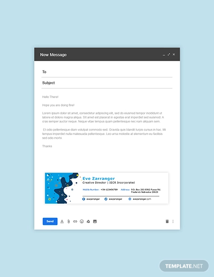 Corporate Email Signature - 12+ Examples, Format, Sample | Examples