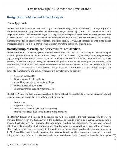 Failure Analysis - 10+ Examples, Format, Pdf | Examples