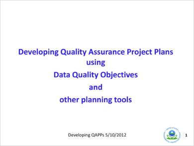 Data Quality Assurance Plan - 9+ Examples, Format, Pdf | Examples