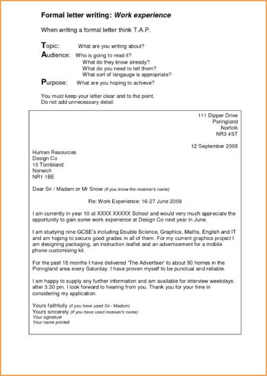 7 Official Correspondence Letter Examples PDF Examples