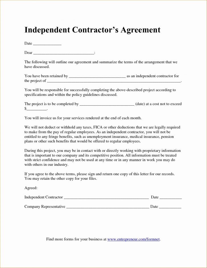 Contract Agreement Letter 9 Examples Format Pdf Examples