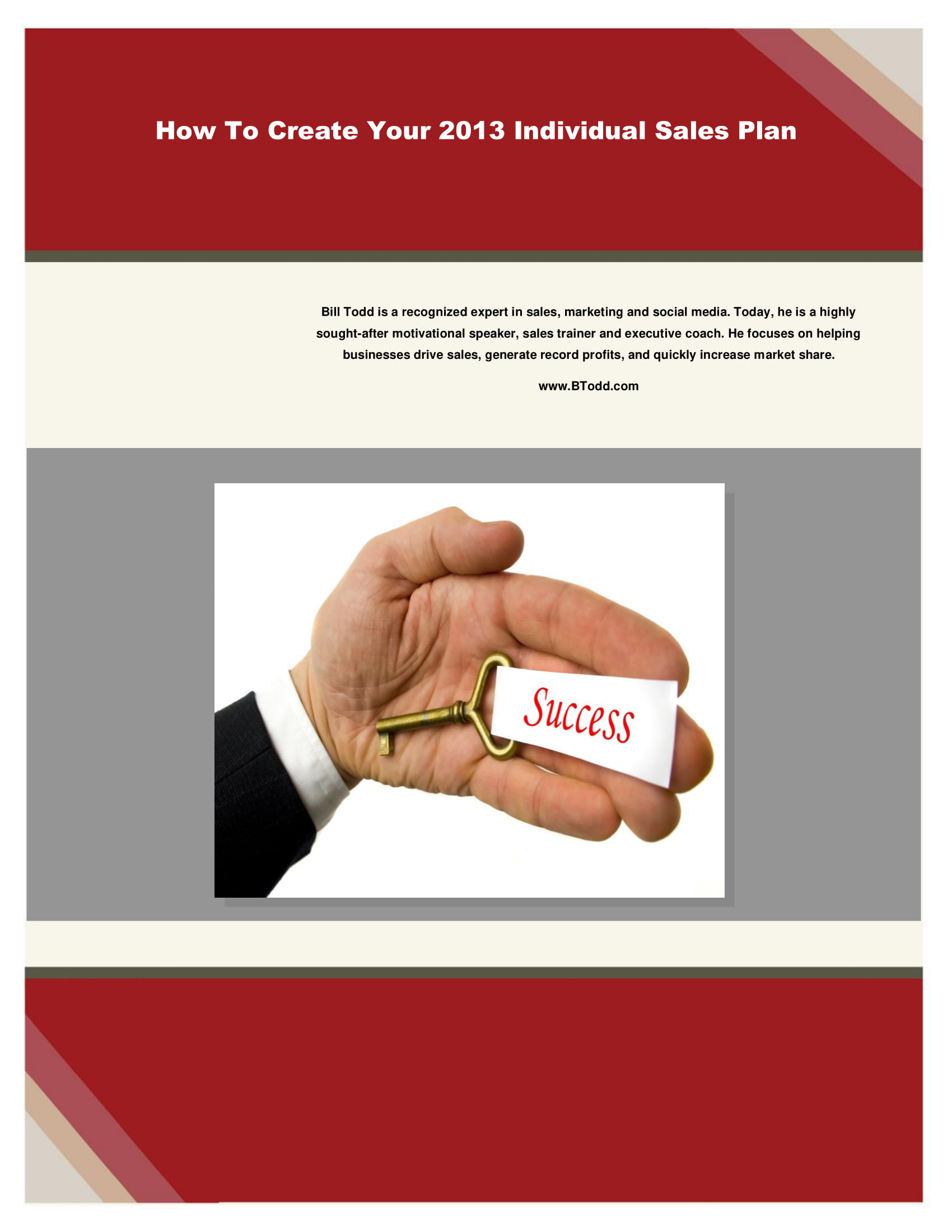 Personal Sales Plan - 10+ Examples, Format, Pdf | Examples