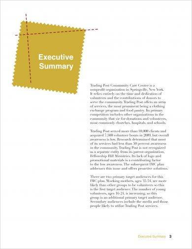 15 Marketing Plan Executive Summary Examples PDF Examples