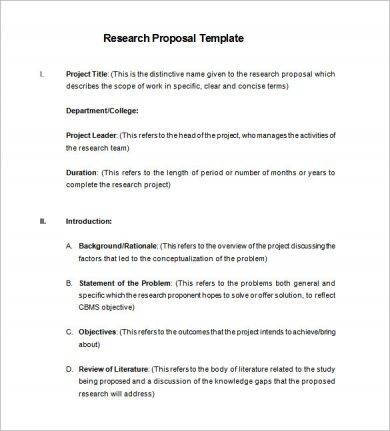 Research Project Plan - 20+ Examples, Format, Pdf | Examples