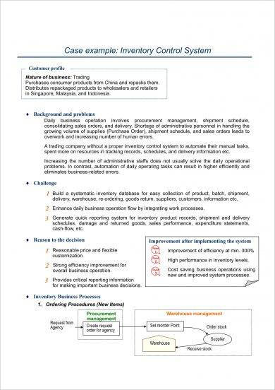 Inventory Tracking and Management - 11+ Examples, Format, Pdf | Examples