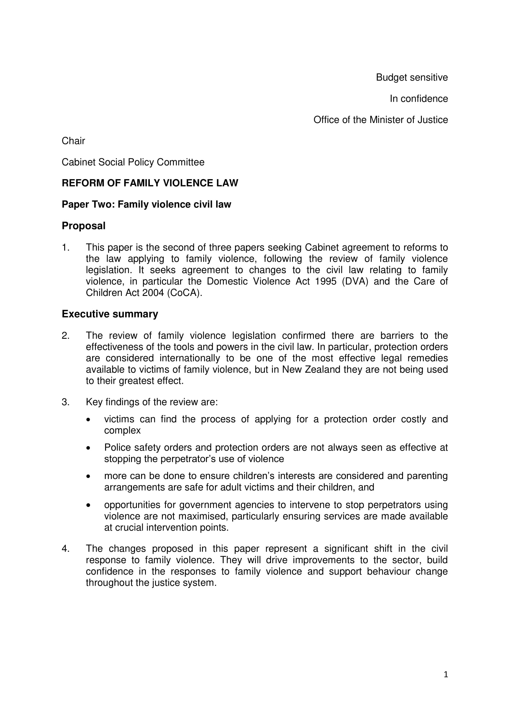 Policy Proposal Template