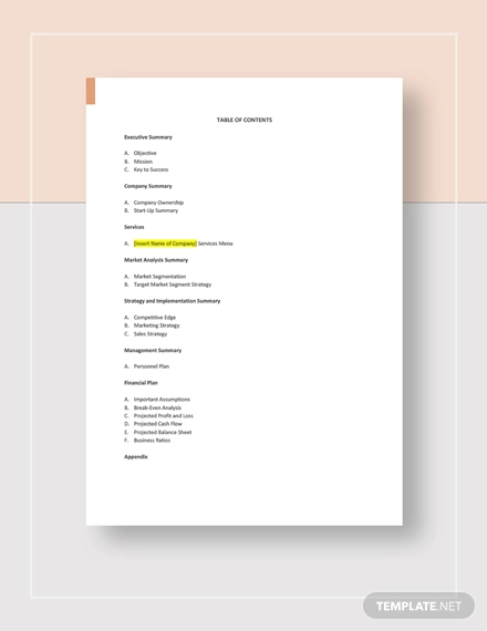10 Massage Therapy Business Plan Template Examples PDF Google Docs 