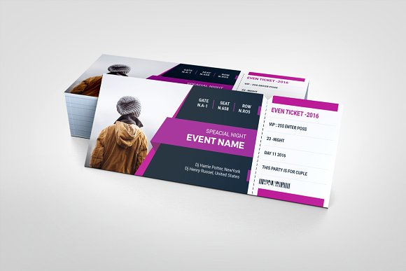 12+ Event Show Time Ticket Examples - PSD, AI | Examples
