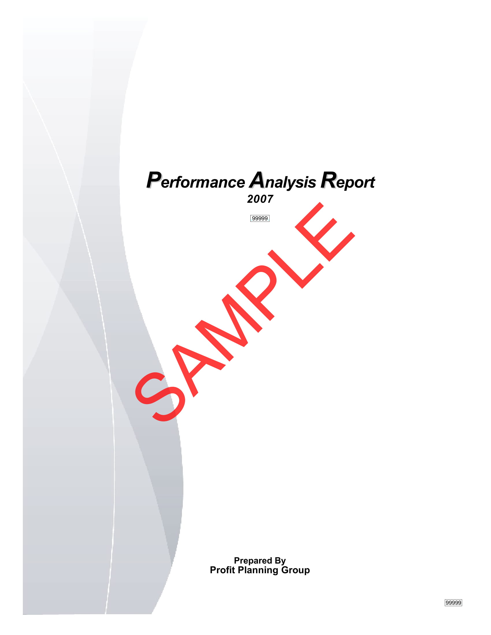 Performance Analysis Report Examples 10 PDF Apple Pages Word 