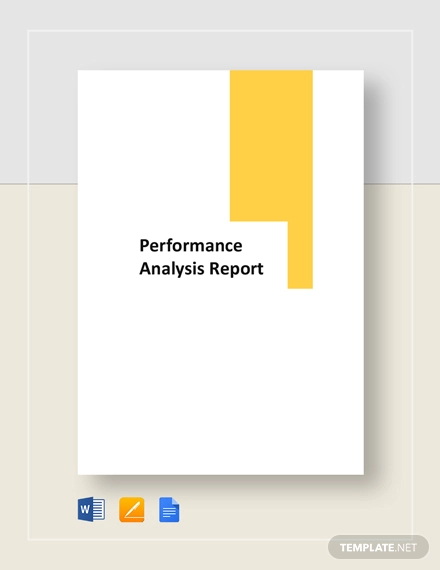 Performance Analysis Report - 10+ Examples, Format, Pdf | Examples