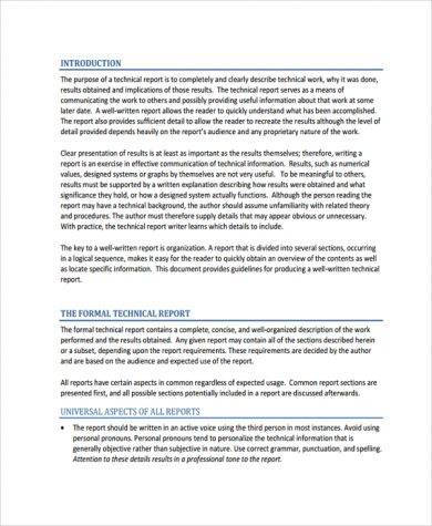 Professional Report - 26+ Examples, Format, Word, Pages, Pdf