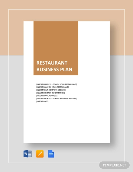 RestaurantCatering Business Plan - 16+ Examples, Format, Pdf | Examples