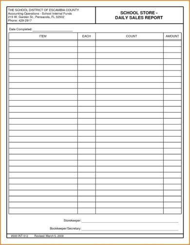 Daily Sales Report - 13+ Examples, Format, Pdf | Examples