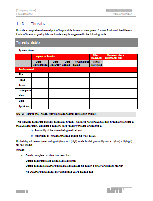 Security Operational Plan - 9+ Examples, Format, Pdf | Examples