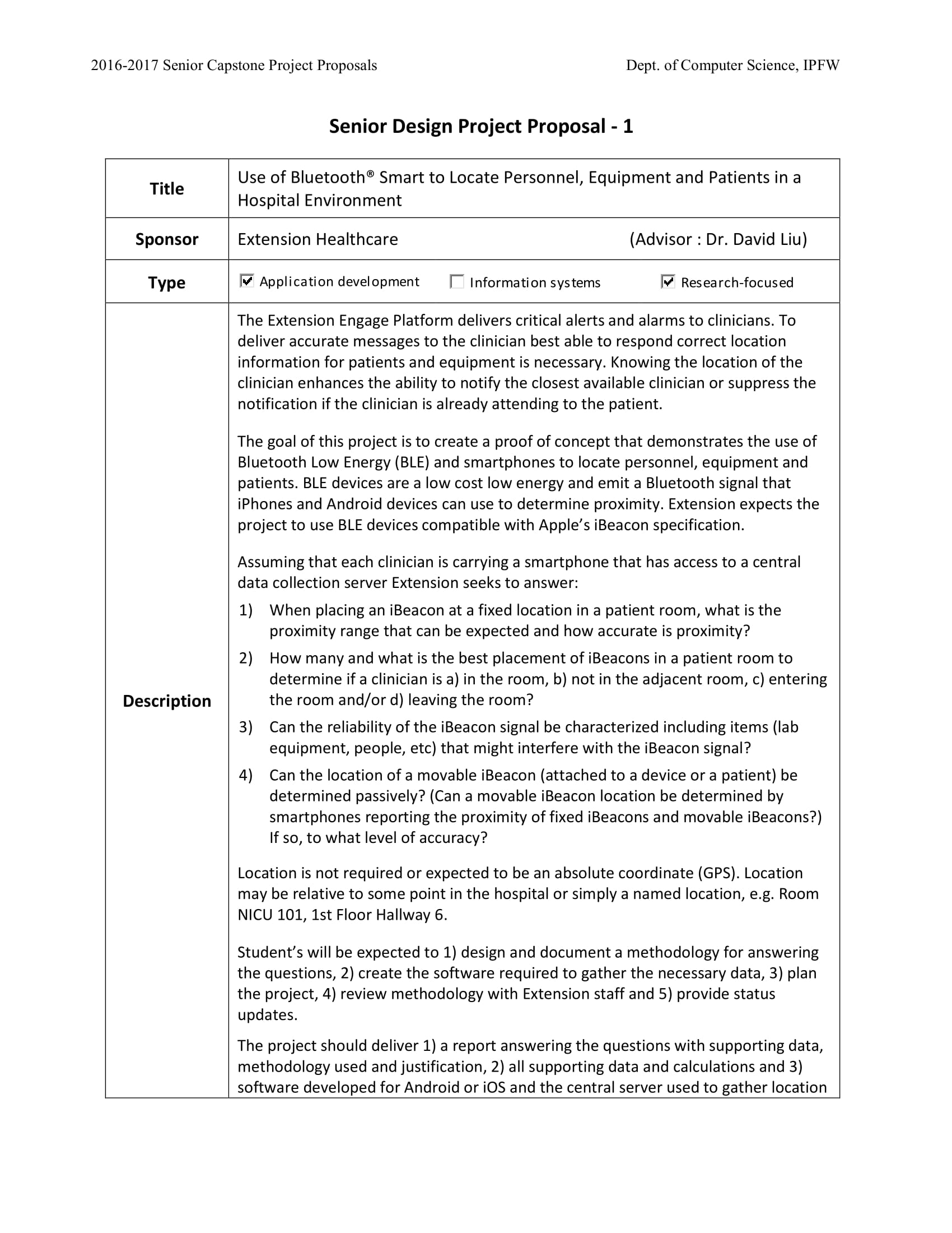 Final Year Project Proposal 13 Examples Format Pdf
