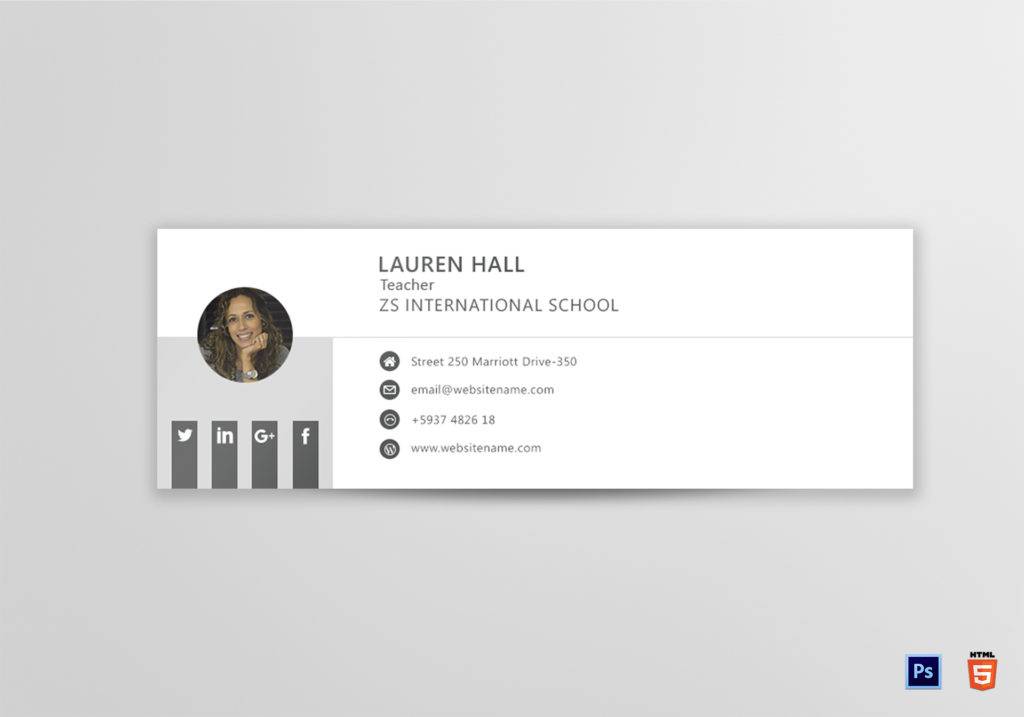 Teacher Email Signature - 5+ Examples, Format, Sample | Examples