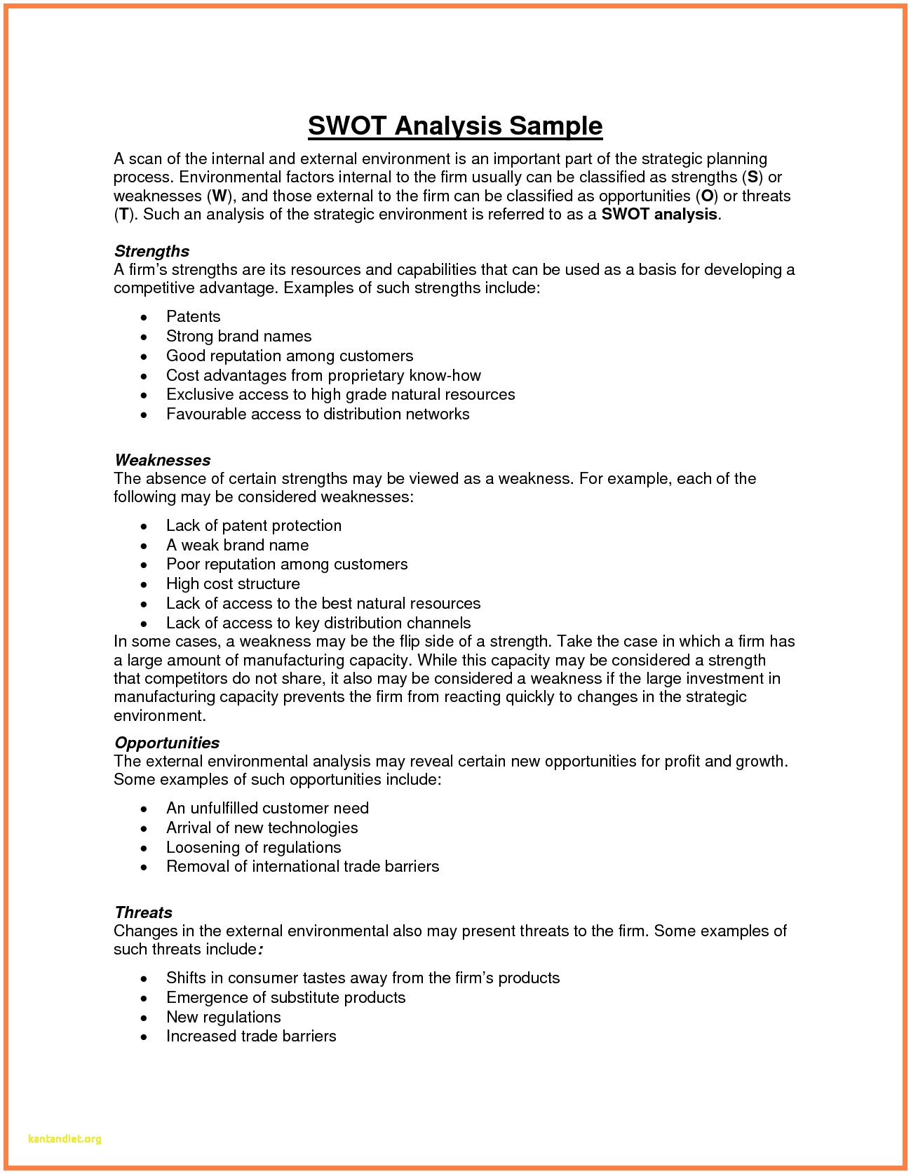 Strategic Analysis Report 9 Examples Format Pdf Examples