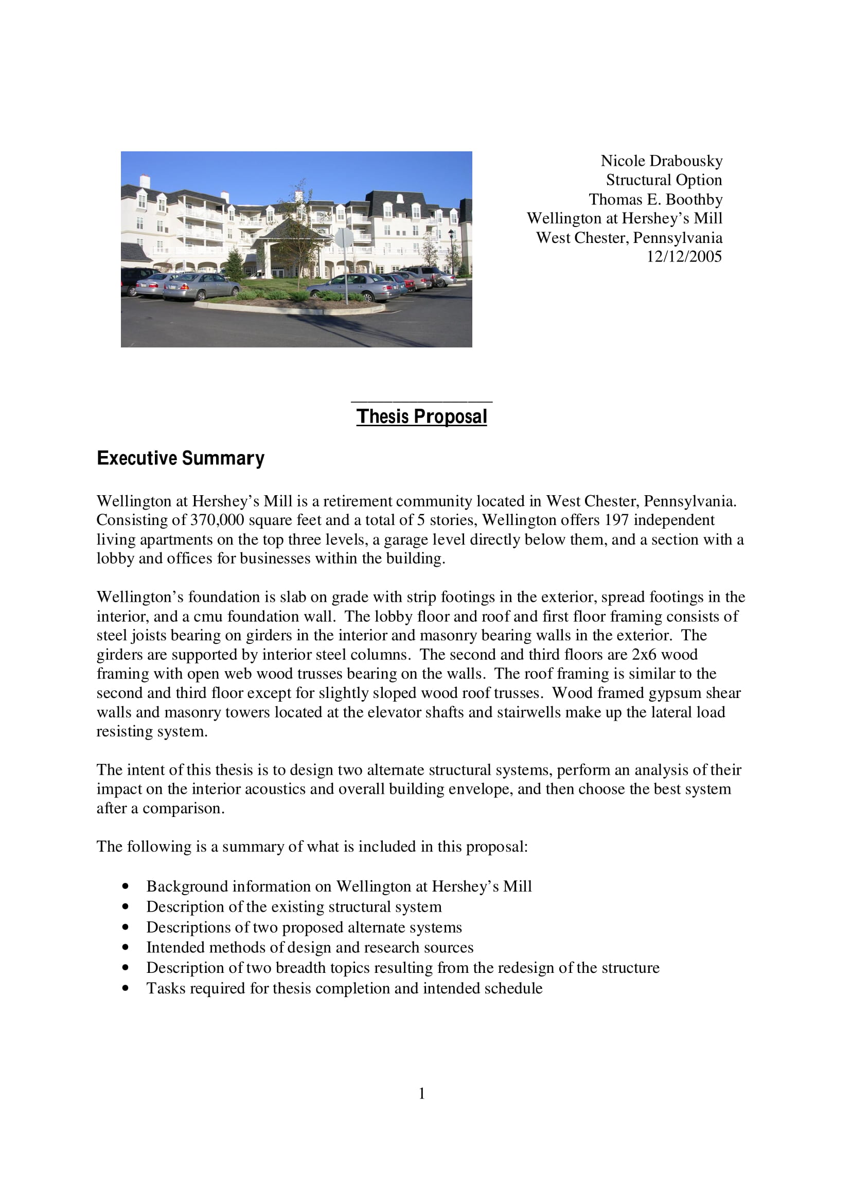 Proposal Examples Of Executive Summary Executive Summary Sample For 