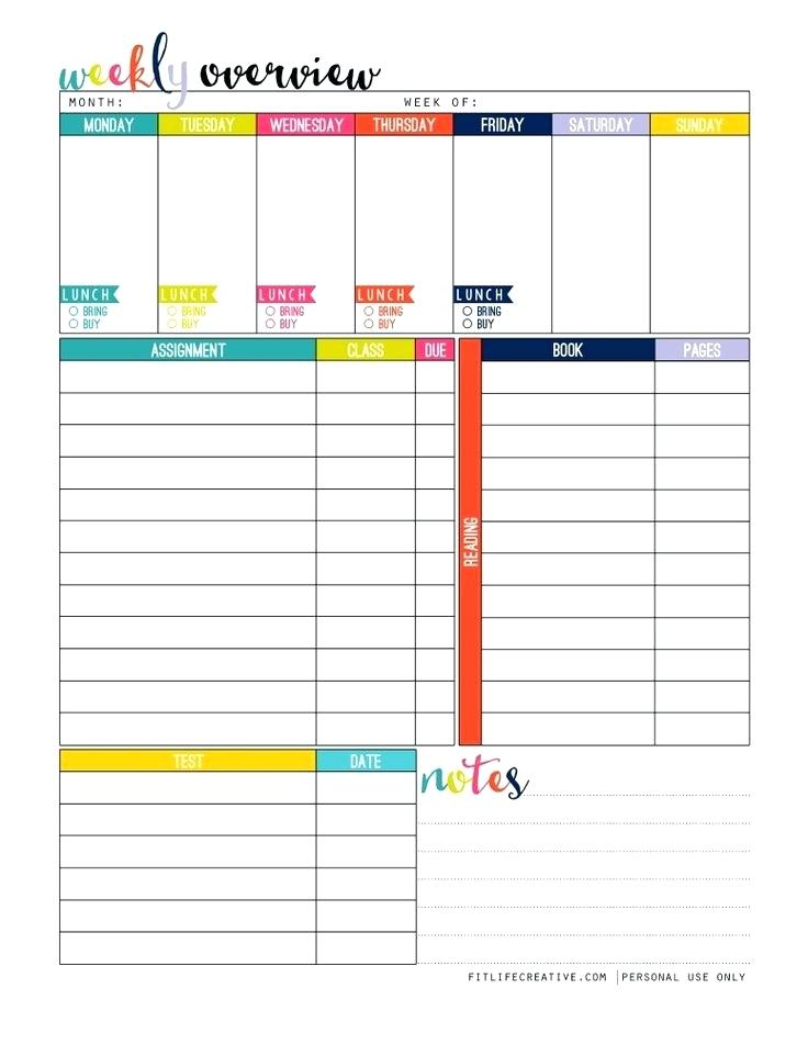 9 Study Planner Templates Examples PDF Examples