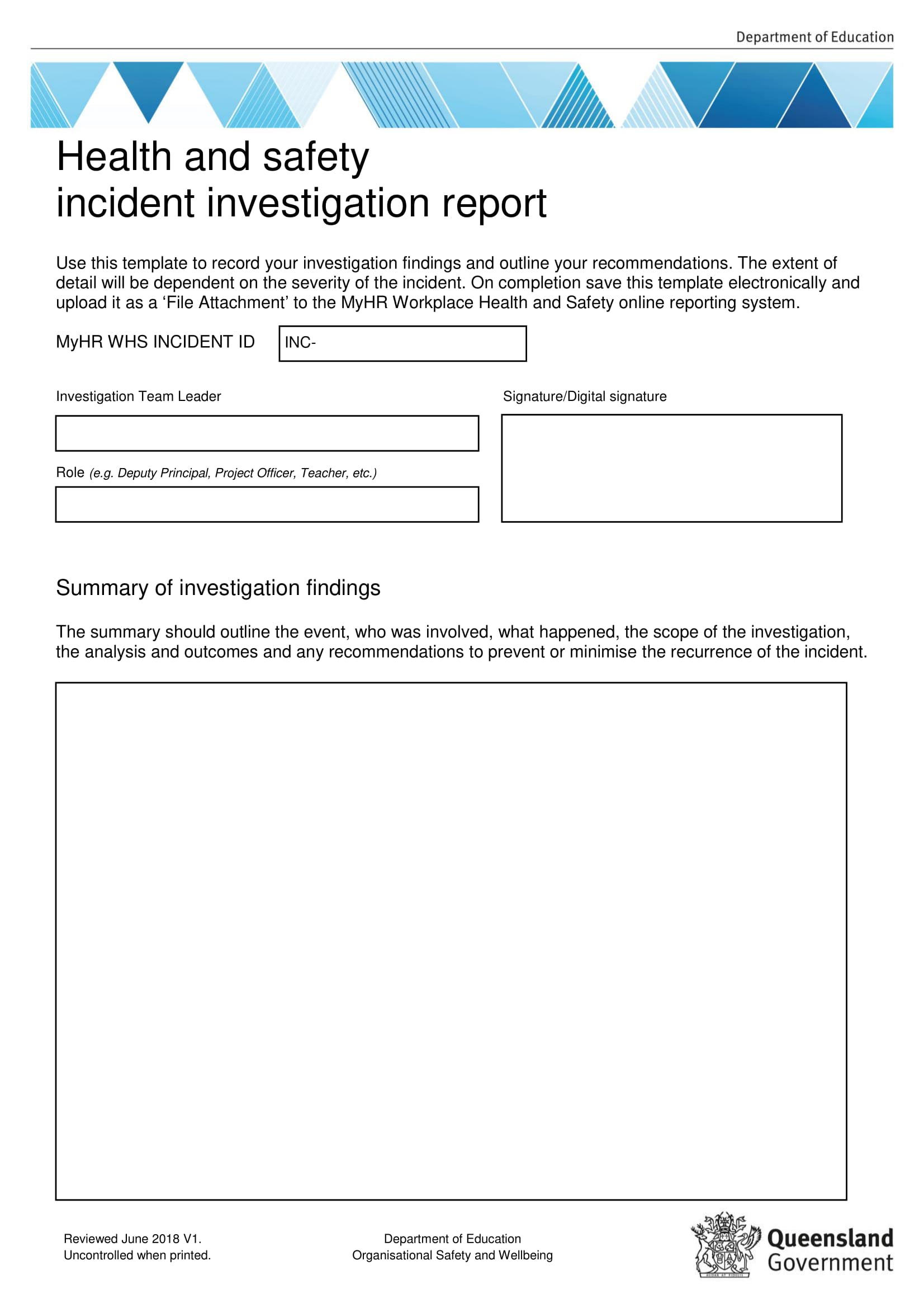 Workplace Investigation Report Examples 10 PDF Examples