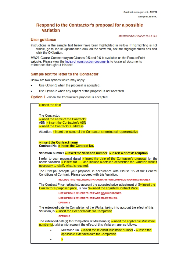 Contractor Proposal - 10+ Examples, Format, Pdf | Examples