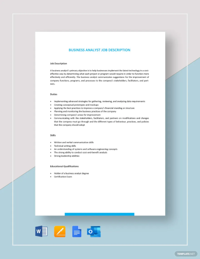Job Analysis - 22+ Examples, Format, Pdf | Examples