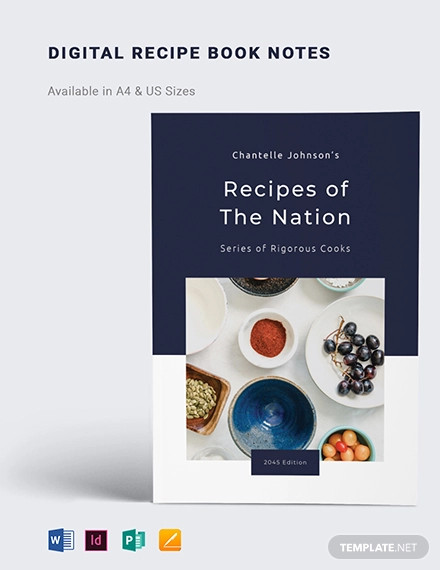 Recipe Cookbook Catalog - 19+ Examples, Format, Pdf | Examples
