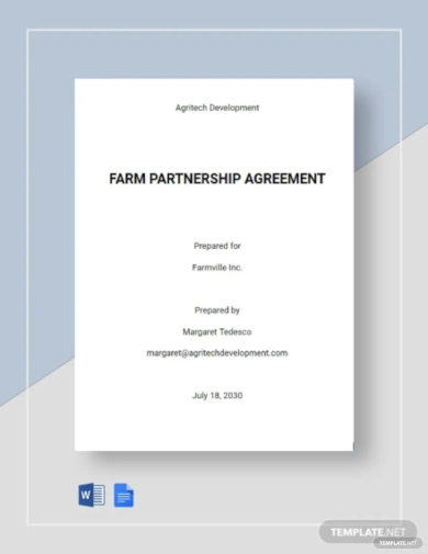 50/50 Partnership Agreement - 20+ Examples, Format, Pdf | Examples